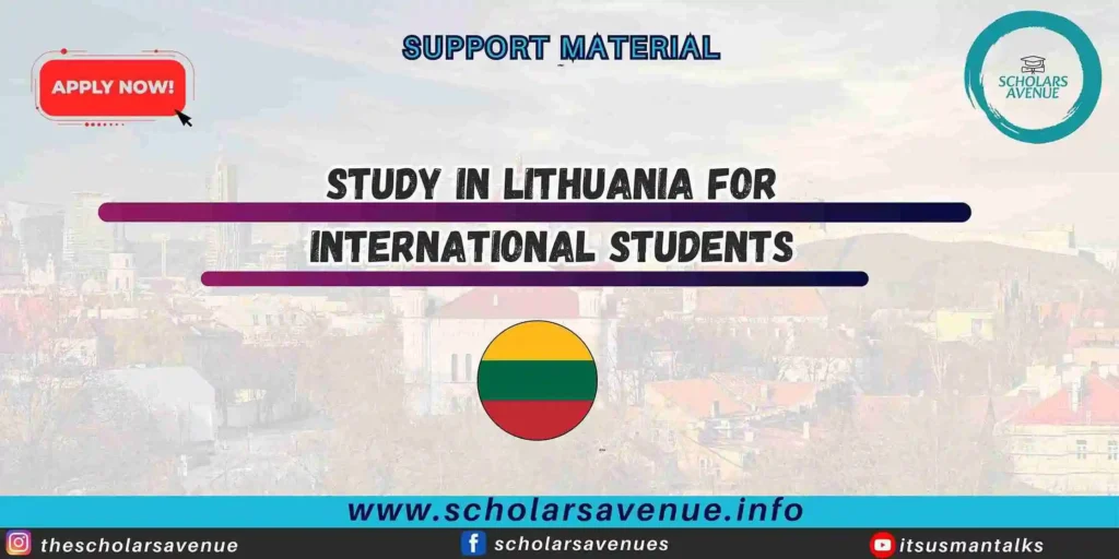 Study in Lithuania For International Students